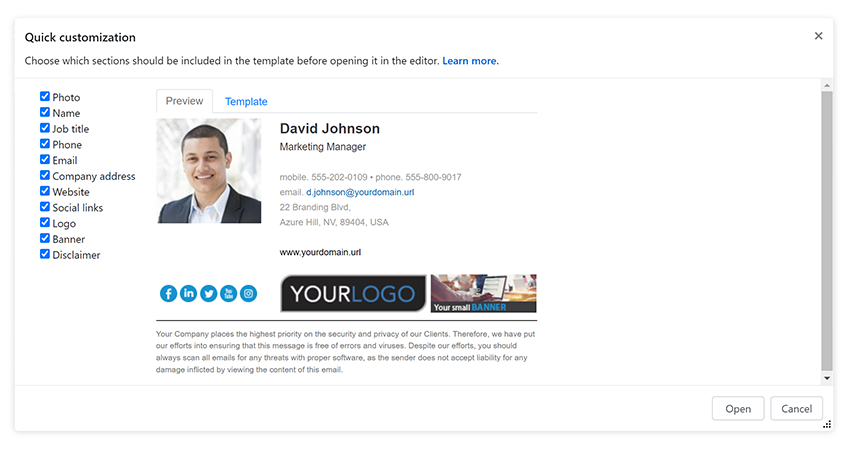 Easy-to-use HTML Editor