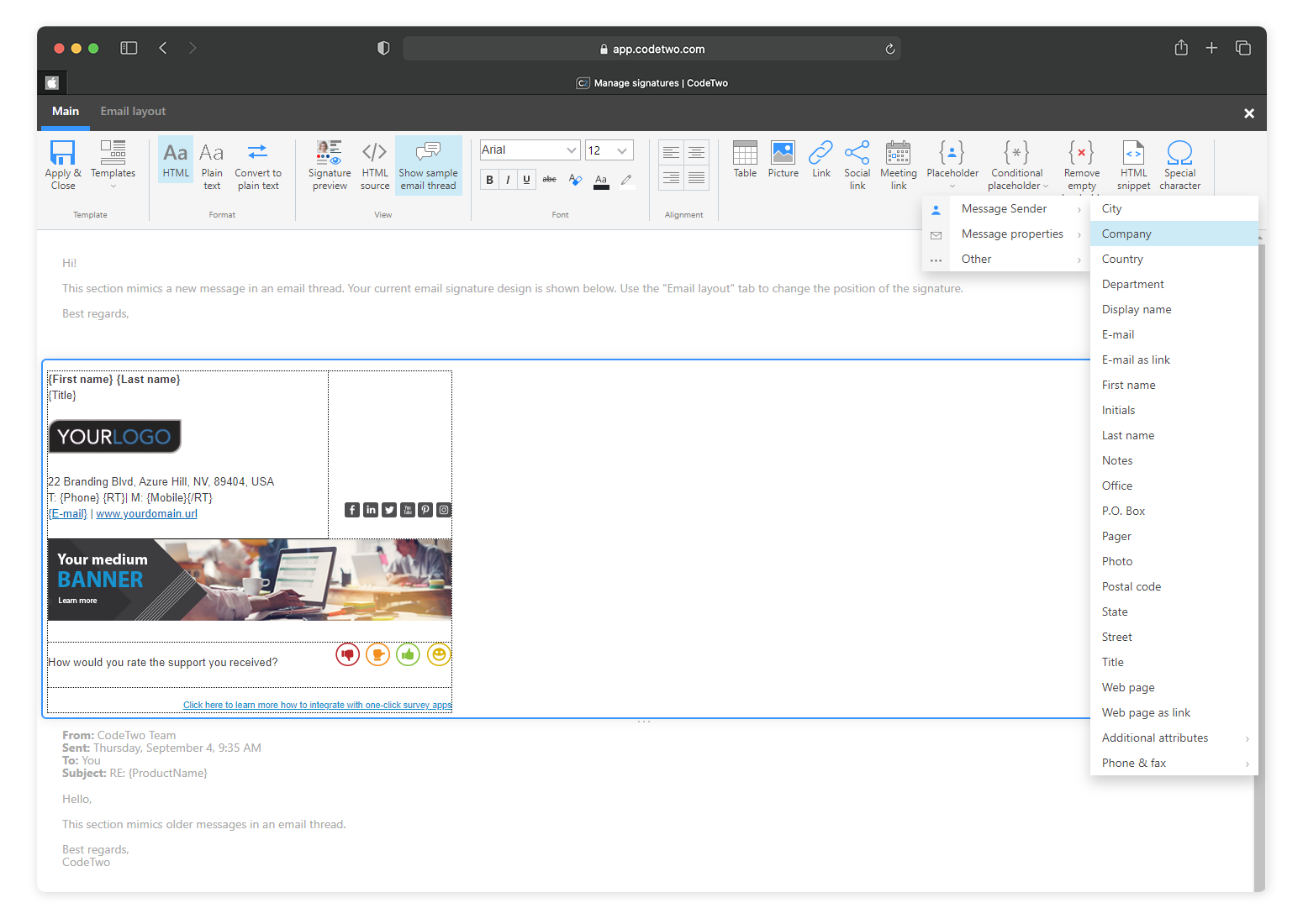 Easy-to-use HTML Editor